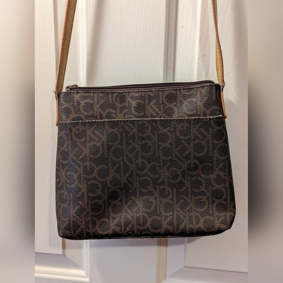 Calvin Klein | Bags | Calvin Klein Monogrammed Crossbody | Poshmark
